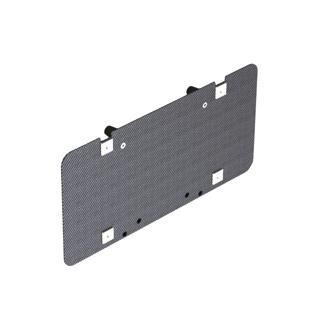 License Plate Gas Door With Rubber Bumpers – Anvil Auto