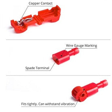 18 Gauge Wire Connectors 22 18 Gauge Quick Splice Connectors
