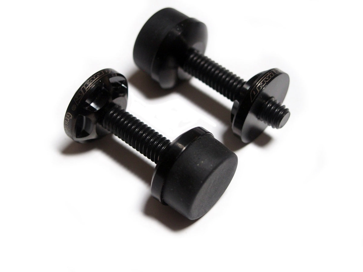 Anvil 5/16" - 18 x 1-3/8" Titanium Hood Adjusters (Pair) - Hard ...